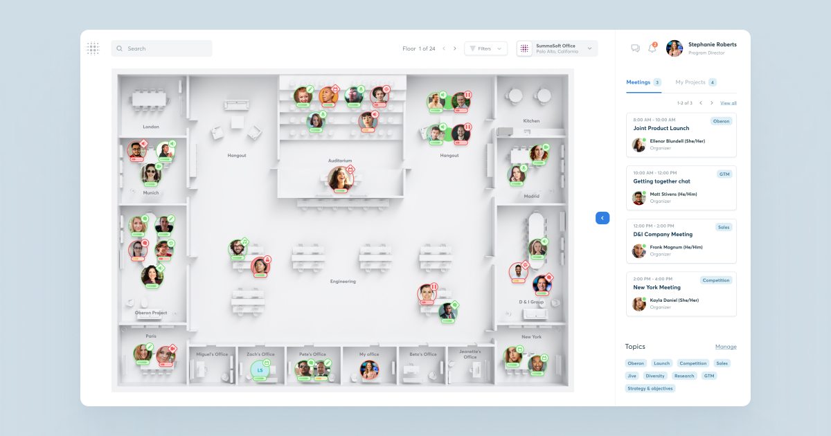 Redesigning SummaSoft’s Virtual Office Platform for Distributed Teams