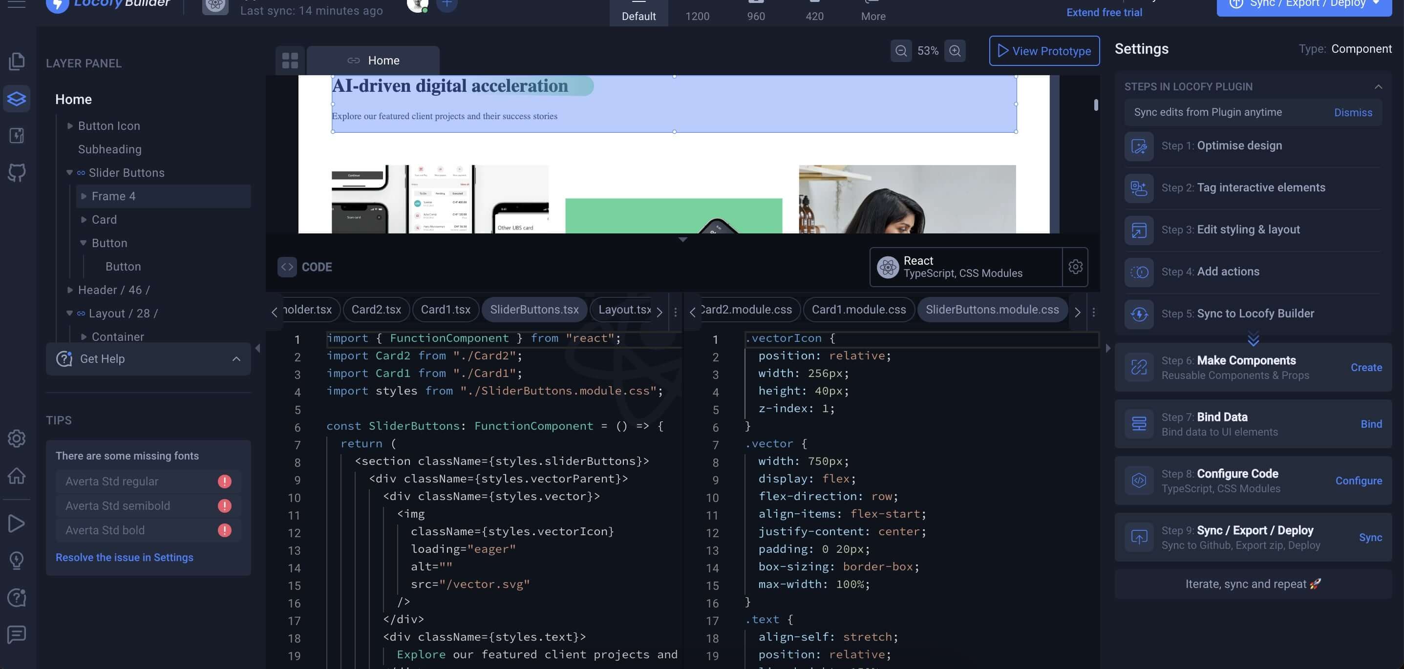 How Locofy Accelerates Frontend Development with Design to Code AI