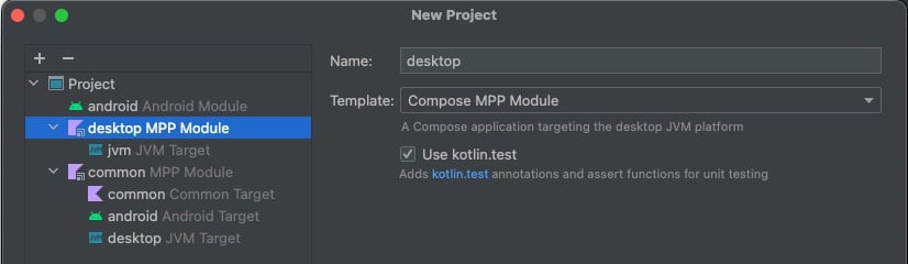 Starting a New Compose Multiplatform Project