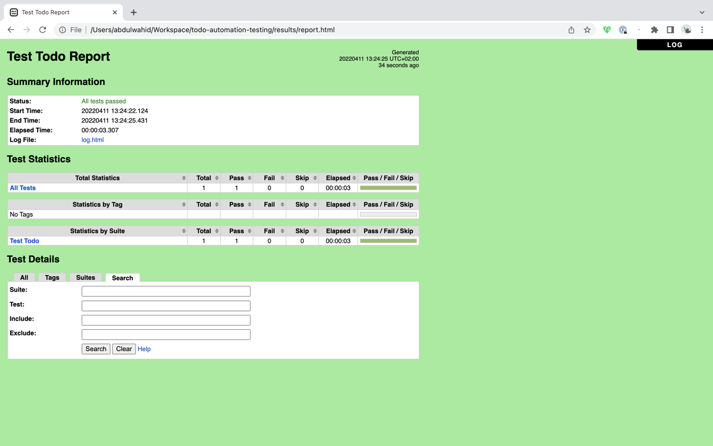 BDD Automation with Robot Framework in Python
