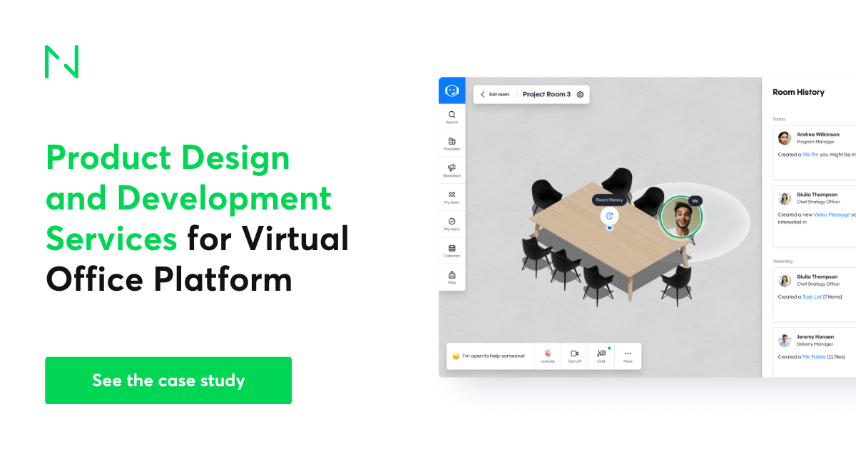 Designing and Developing Sococo's Virtual Office Tool From the Ground Up