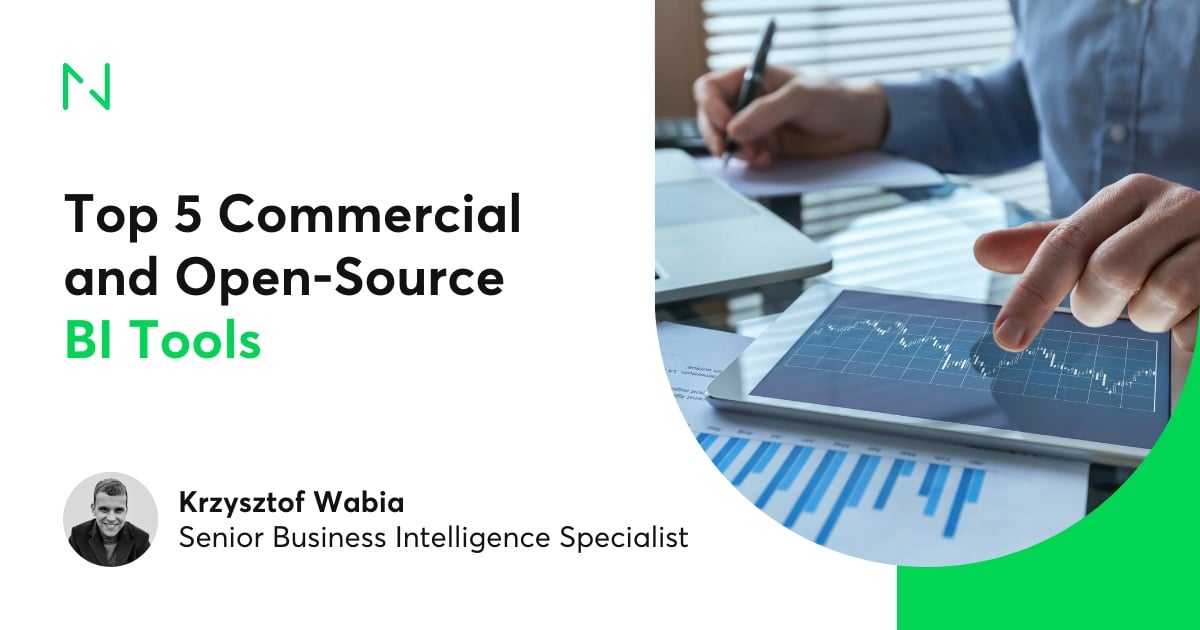 Top 5 Open-Source And Commercial BI Tools in 2024